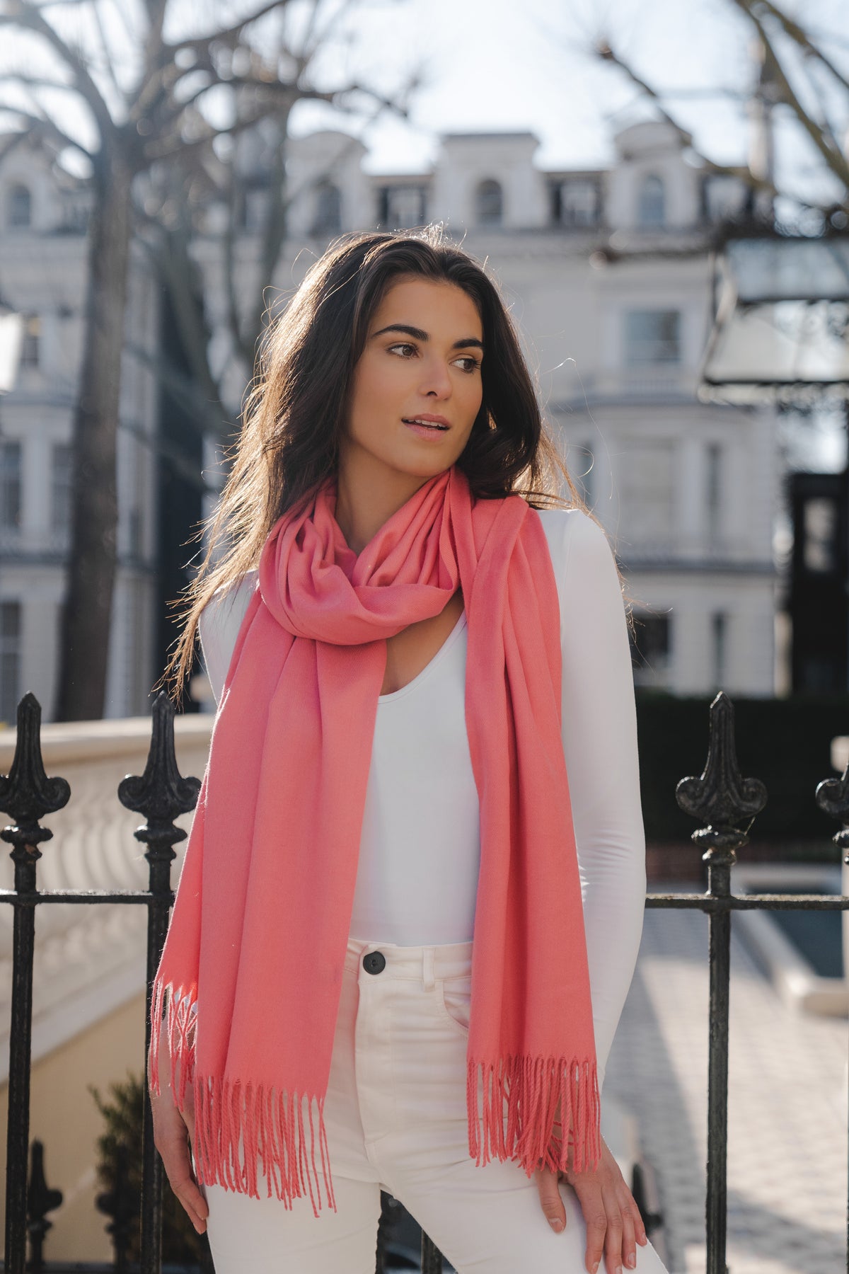 Celine Scarf colour Sunset -PAS18 — Accessories by Park Lane
